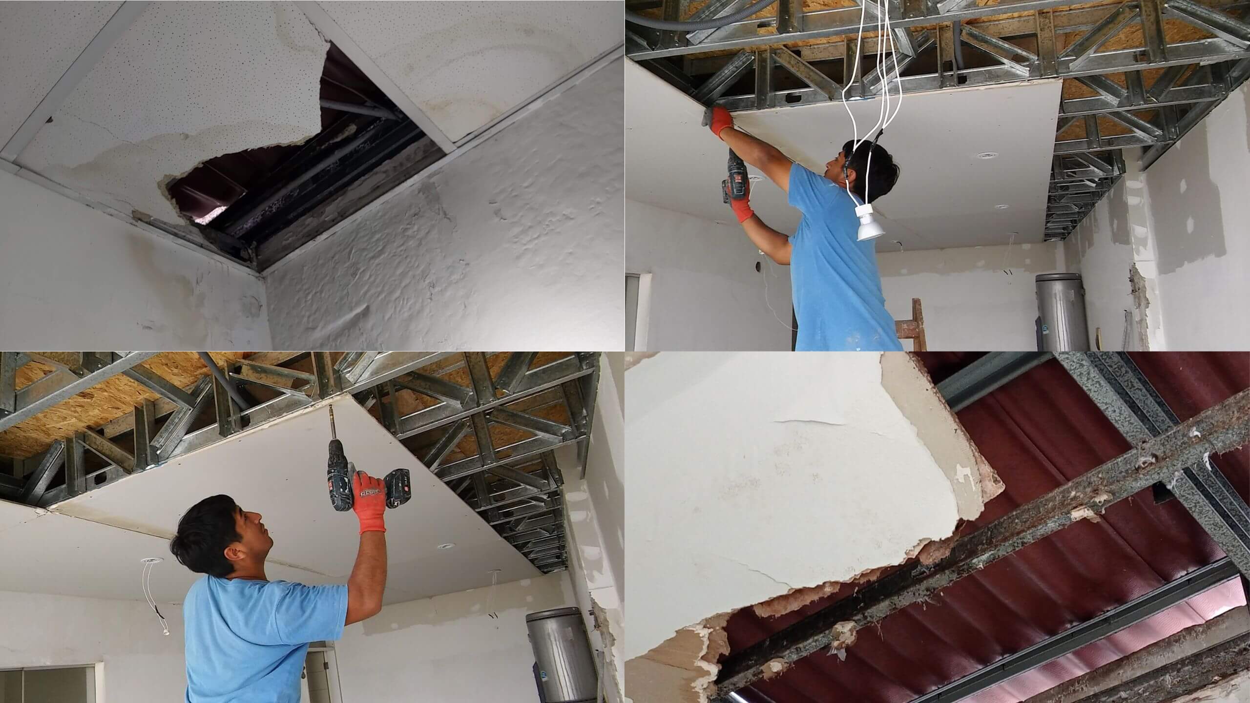 Techo De Drywall - Señales de que debes reemplazarlo 🤔 👨‍🔧